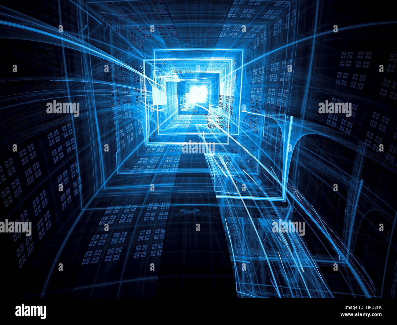 Technology tunnel hi-res stock photography and images - Alamy