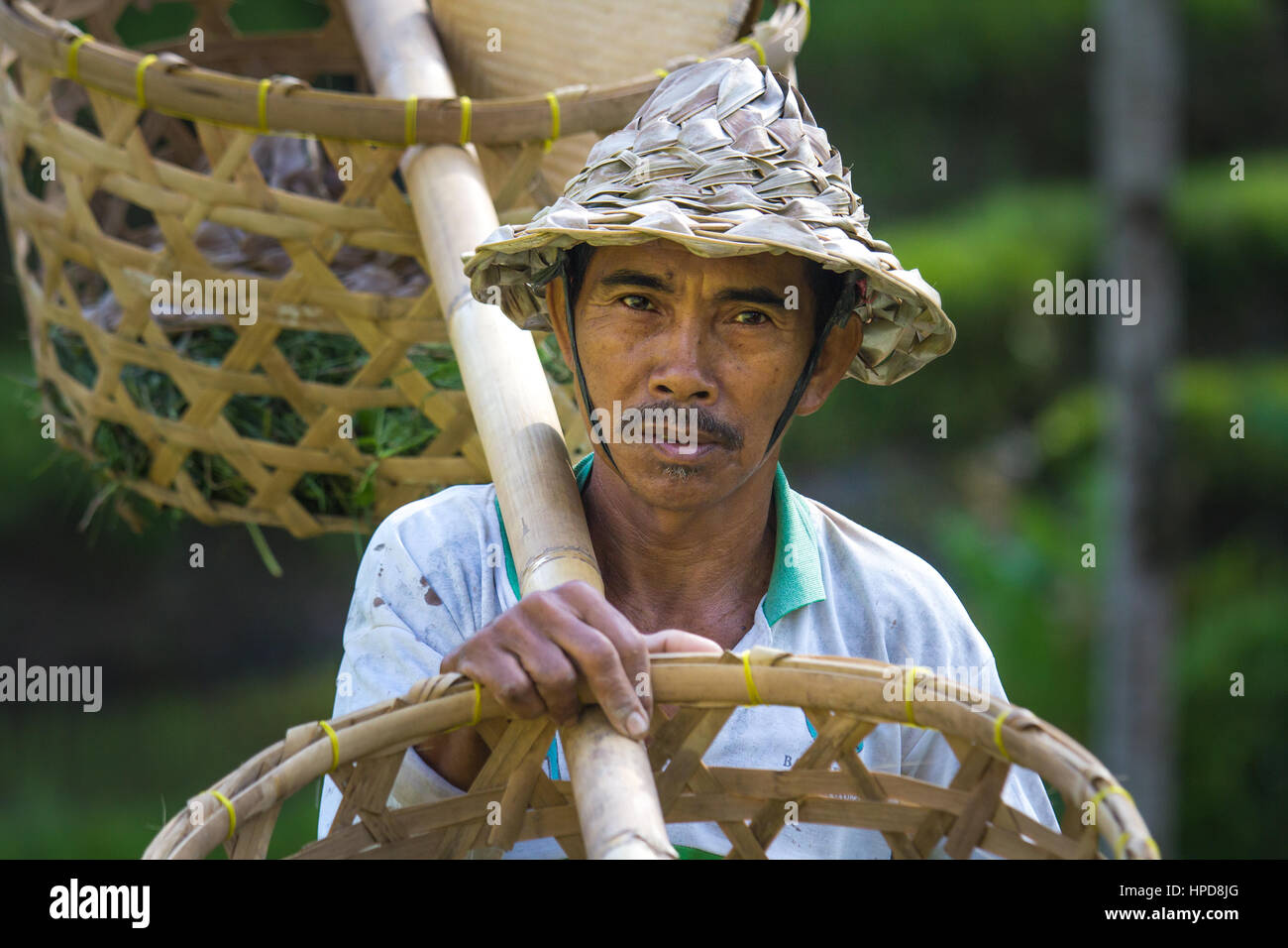 Traditional rice baskets hi-res stock photography and images - Alamy