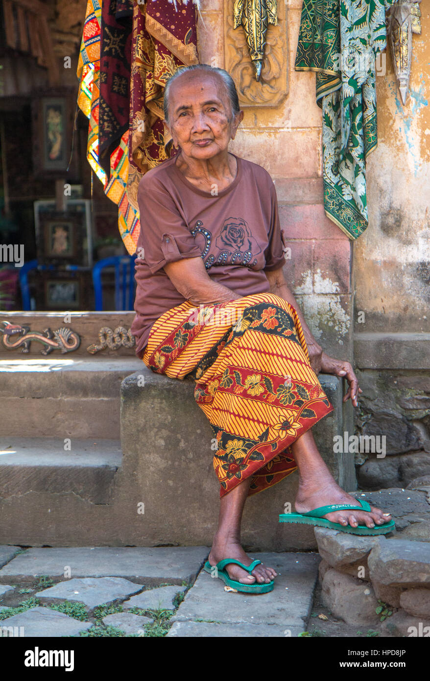 Portrait of locals in Bali, Indonesia Stock Photo - Alamy
