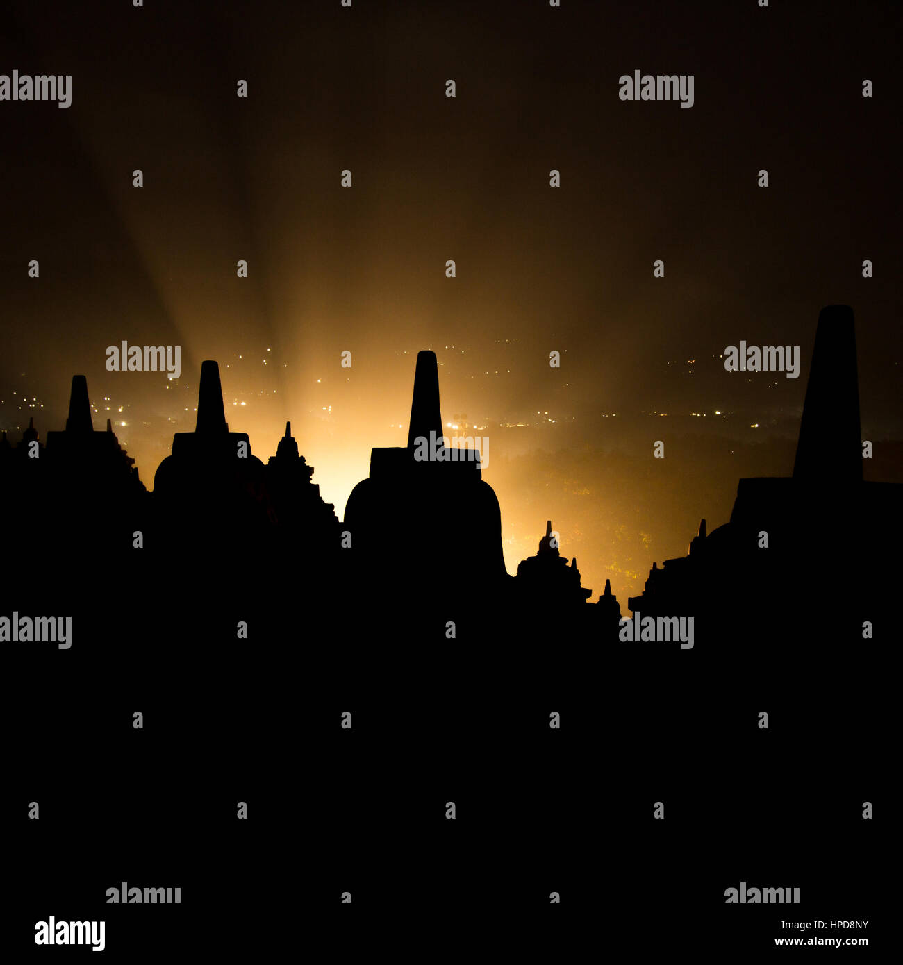 Ancient indonesian temple hi-res stock photography and images - Alamy