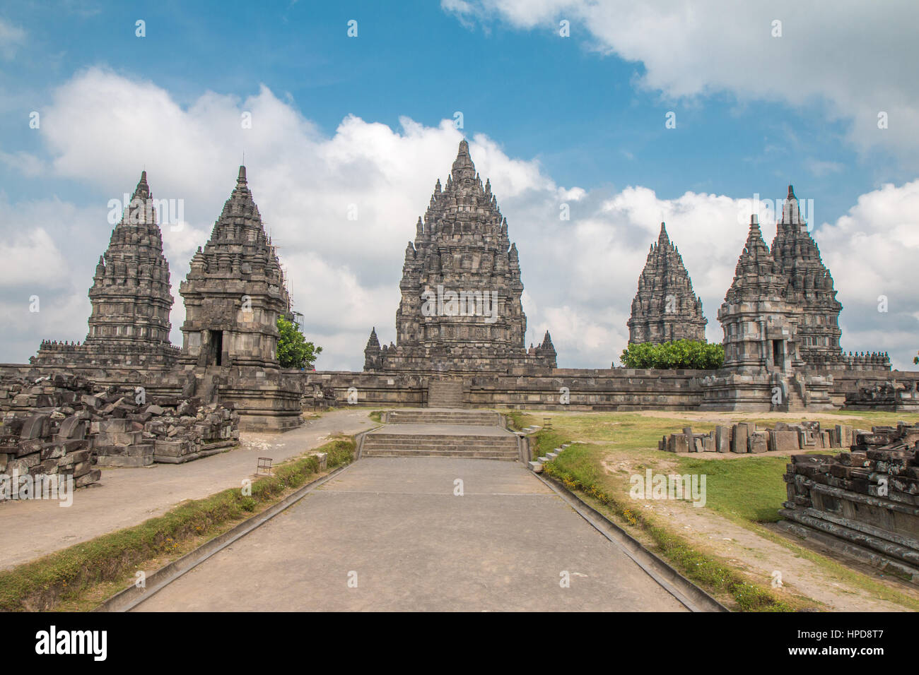 Prambanan temple details. Java, Indonesia Stock Photo - Alamy