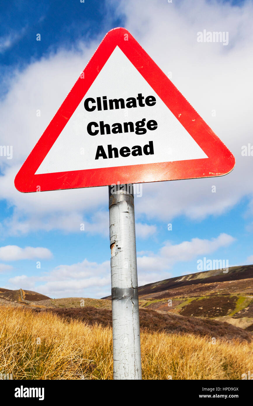 Climate change ahead changing climate getting warmer rising oceans ...