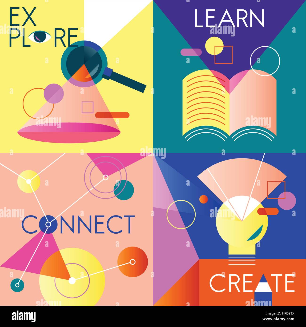 Searching operation Stock Vector Images - Alamy