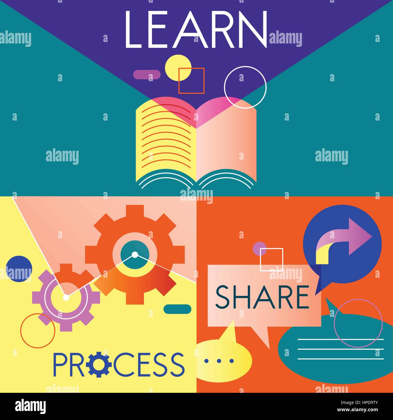 Business and colorful and planning Stock Vector Images - Alamy