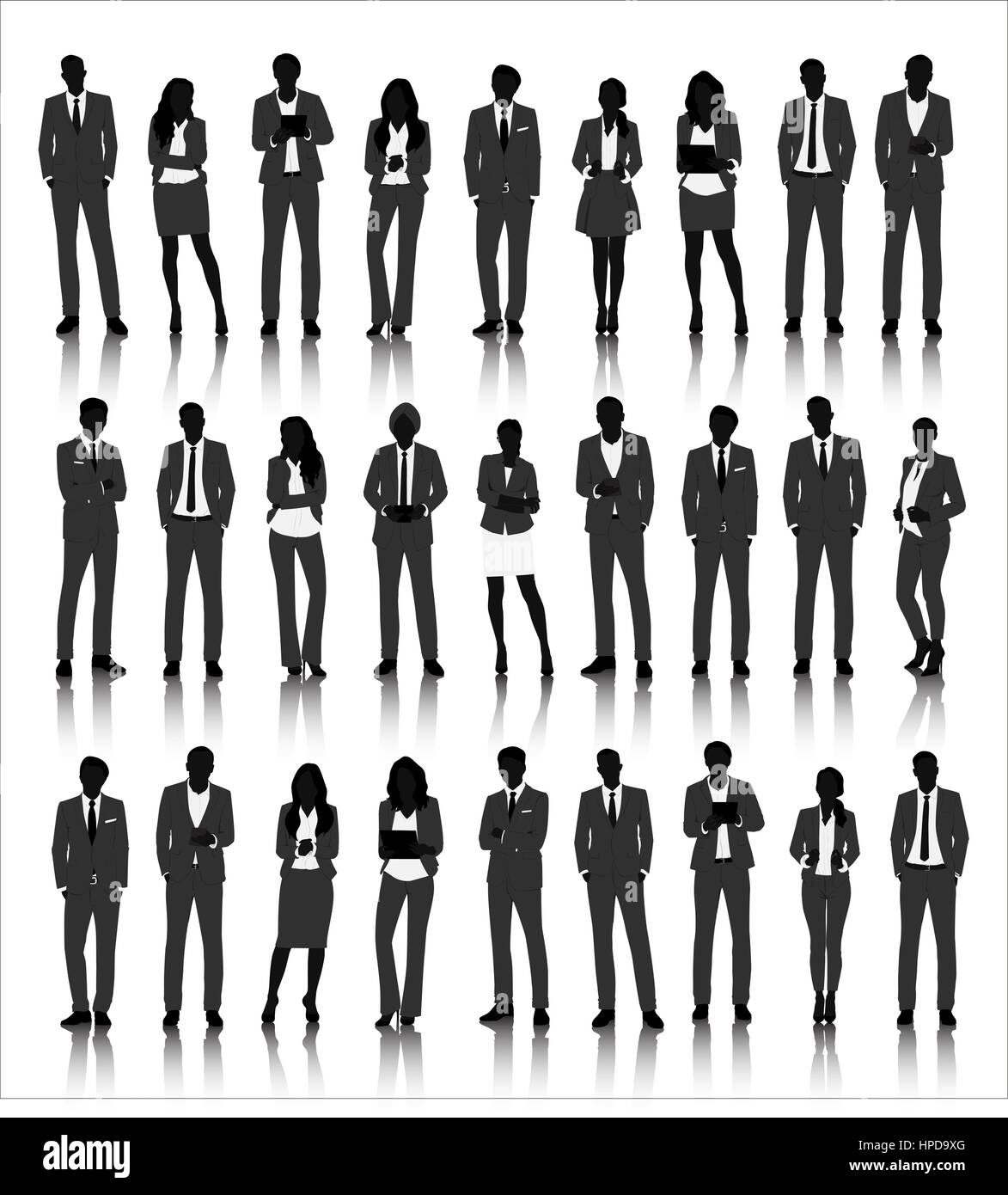 Group of business vector set collection Stock Vector Image & Art - Alamy