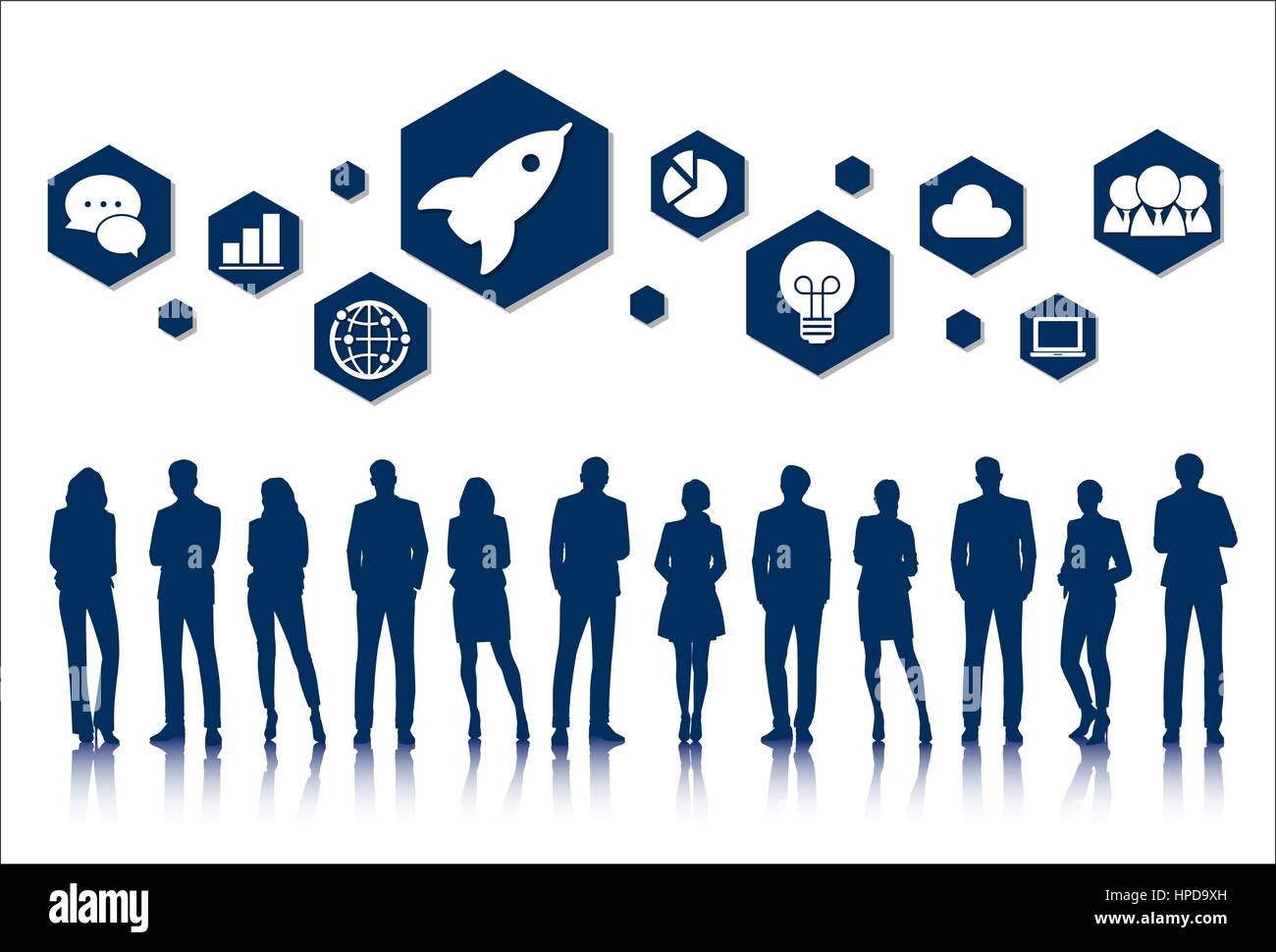 Group of business vector set collection Stock Vector Image & Art - Alamy