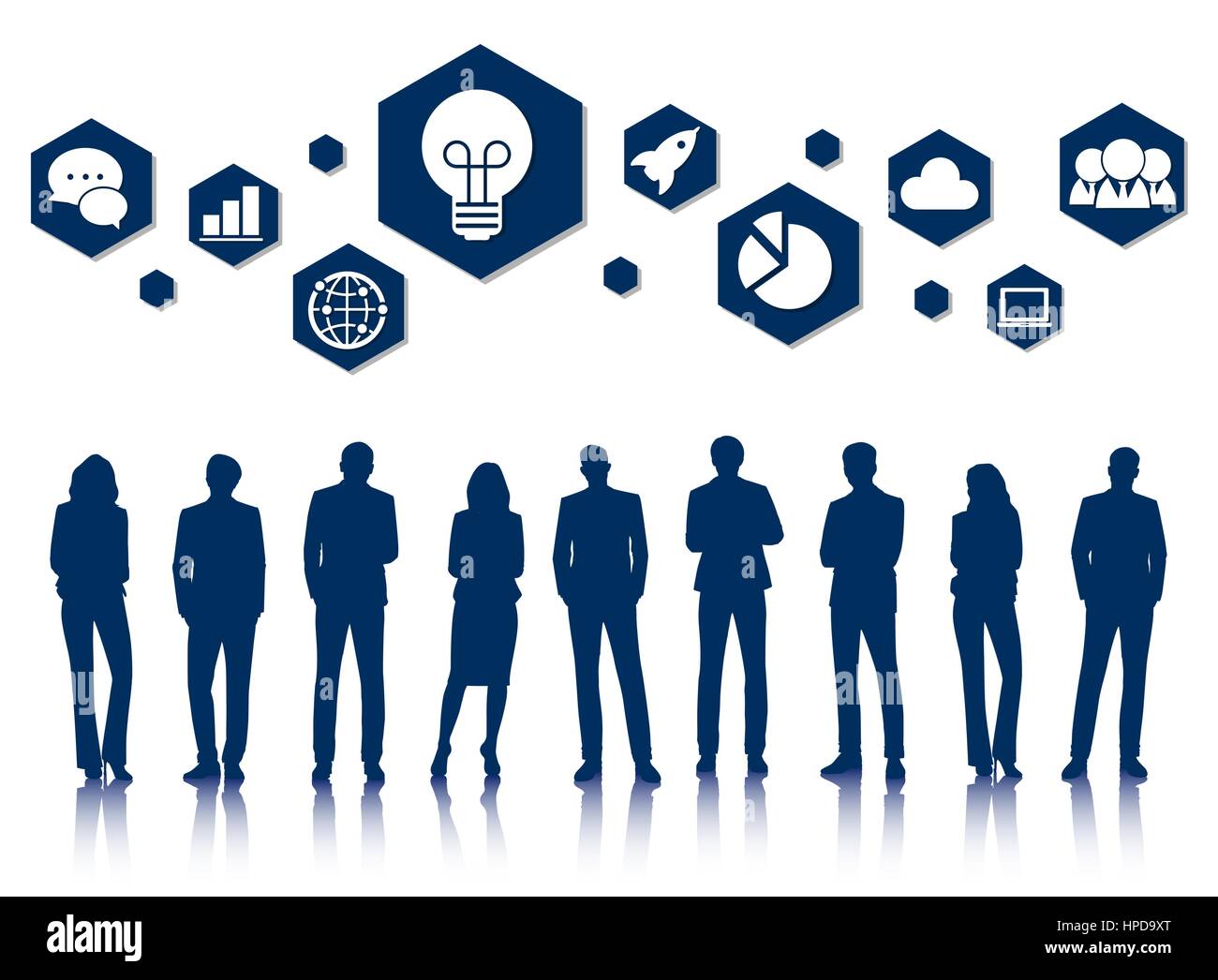 Group of business vector set collection Stock Vector Image & Art - Alamy