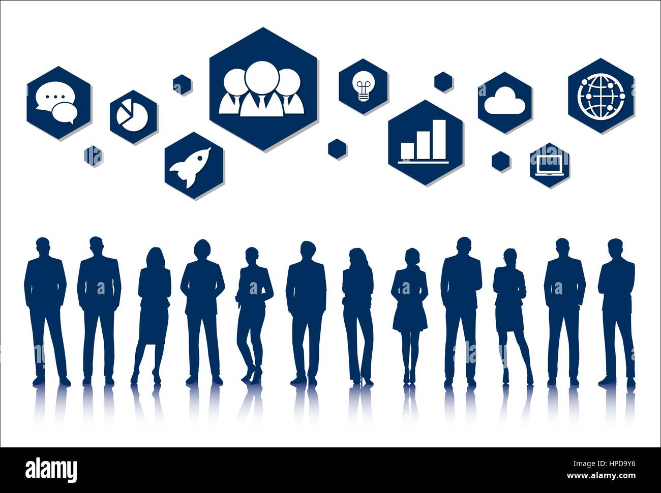 Group of business vector set collection Stock Vector Image & Art - Alamy