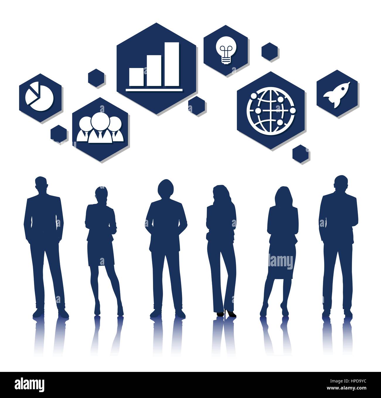 Group of business vector set collection Stock Vector Image & Art - Alamy
