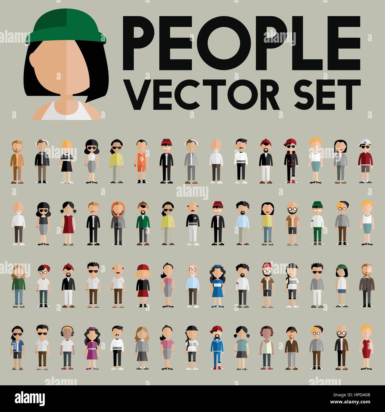 Characters Stock Vector Images - Alamy