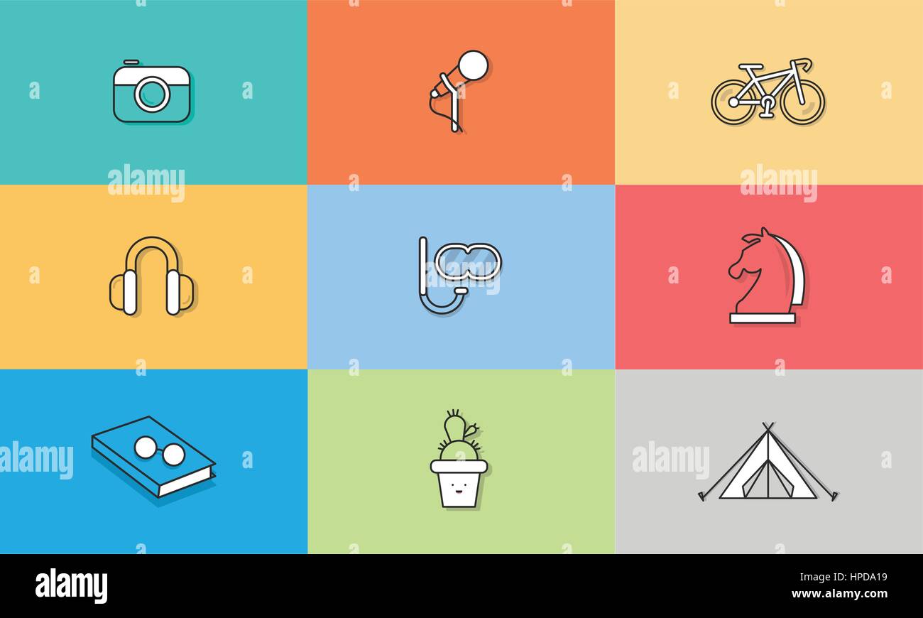 Hobbies vector icon illustration Stock Vector Image & Art - Alamy Hobbies vector icon illustration Stock Vector Image & Art - Alamy