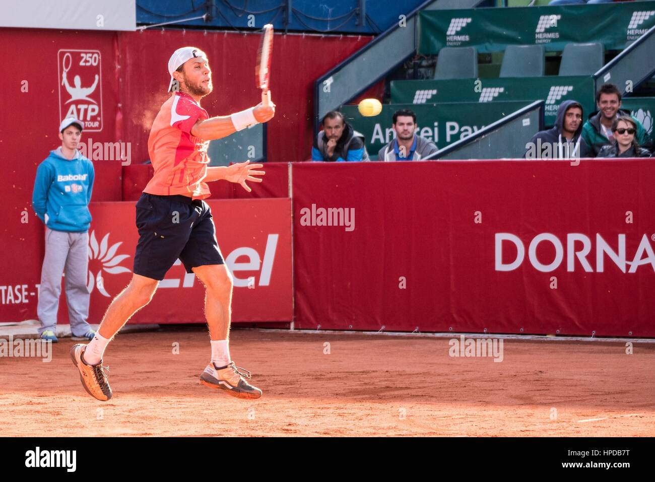 April 19, 2015: Radu ALBOT MDA in action during the ATP Tournament BRD ...