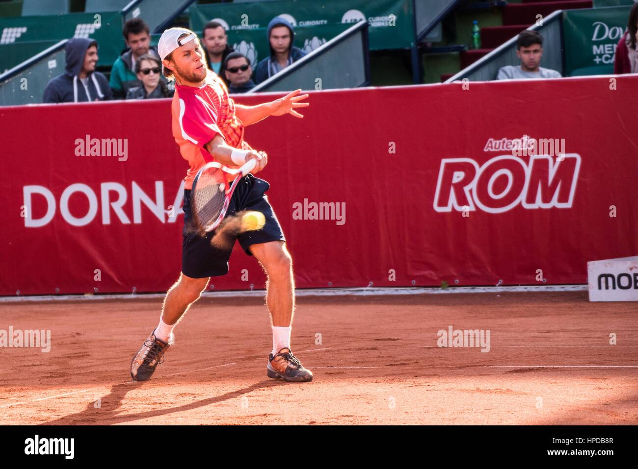 April 19, 2015: Radu ALBOT MDA in action during the ATP Tournament BRD ...