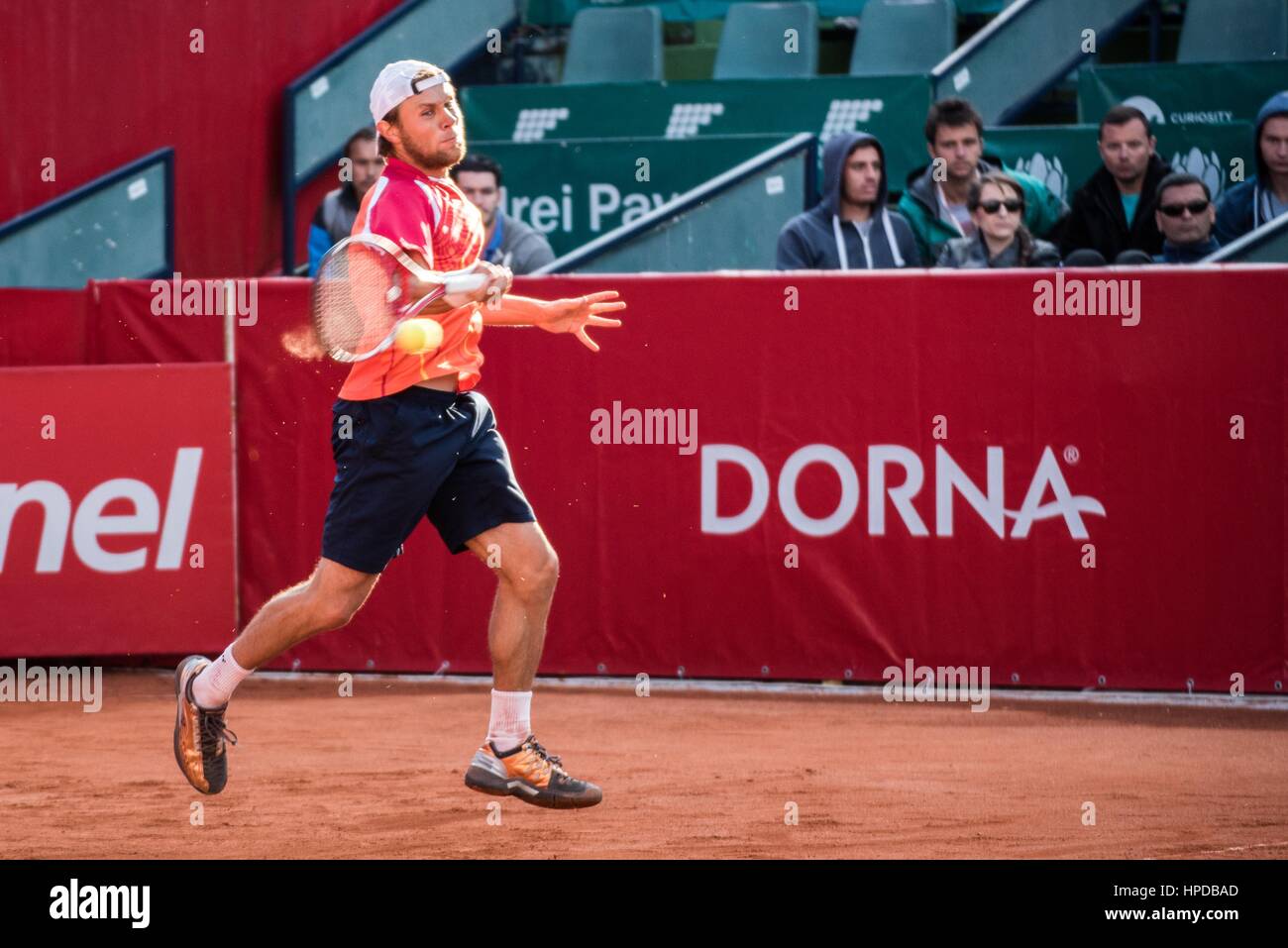 April 19, 2015: Radu ALBOT MDA in action during the ATP Tournament BRD ...
