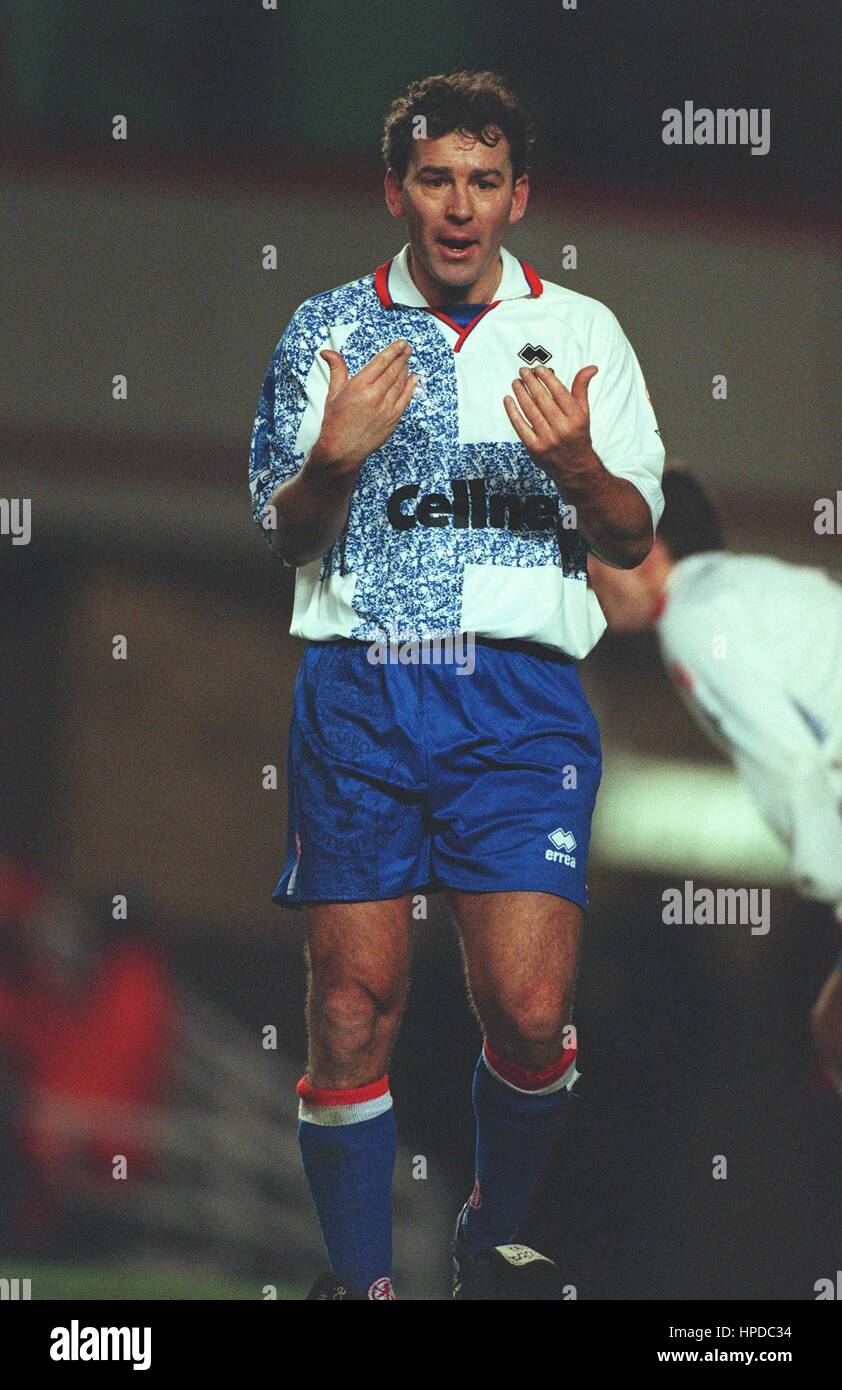 BRYAN ROBSON MIDDLESBROUGH FC 02 January 1997 Stock Photo - Alamy