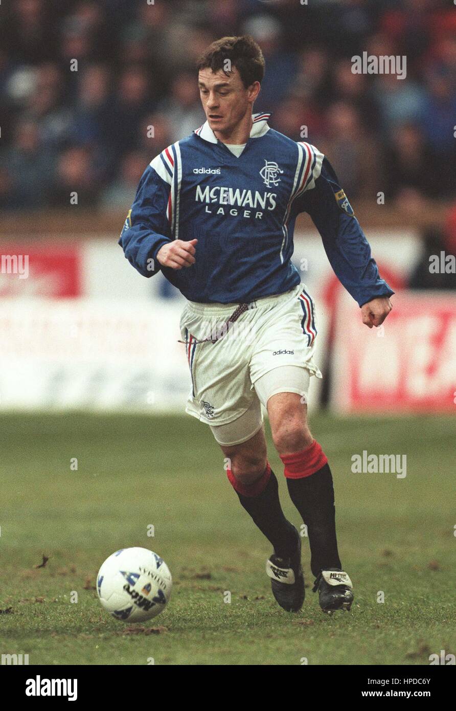 DAVID ROBERTSON GLASGOW RANGERS FC 29 January 1997 Stock Photo - Alamy