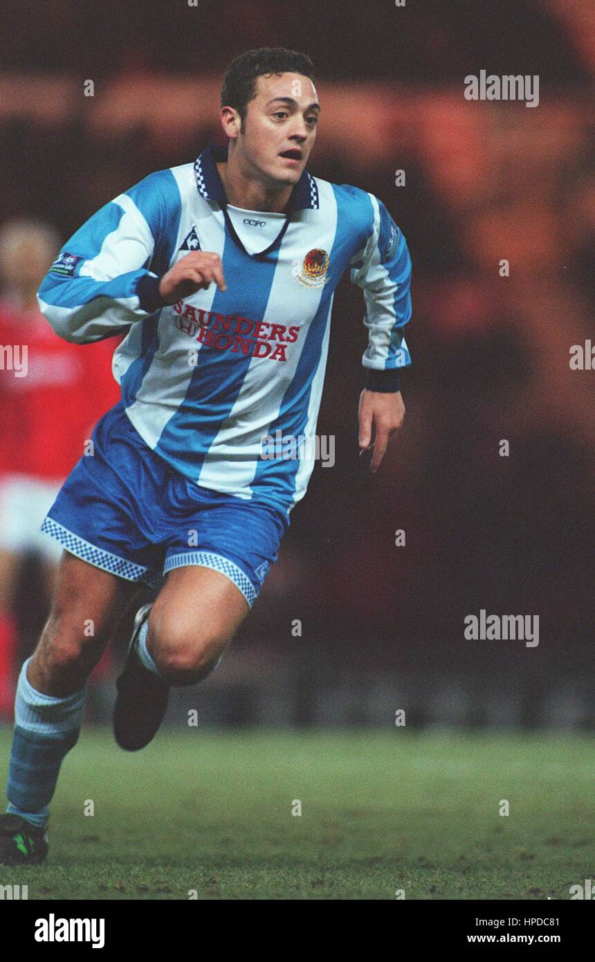 MATTIE WOODS CHESTER CITY 04 February 1997 Stock Photo - Alamy