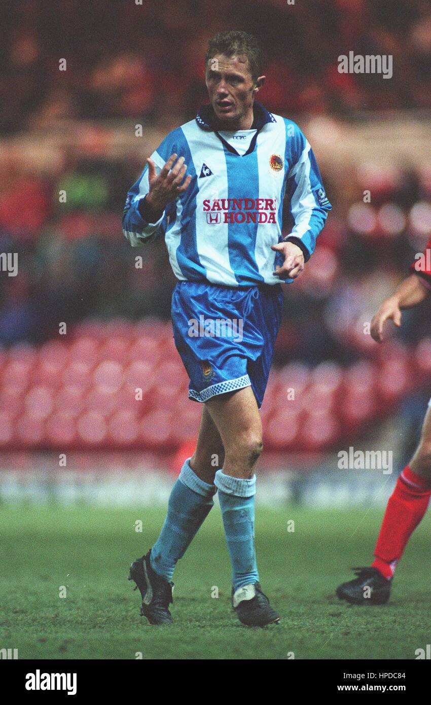 ANDY MILNER CHESTER CITY 04 February 1997 Stock Photo - Alamy