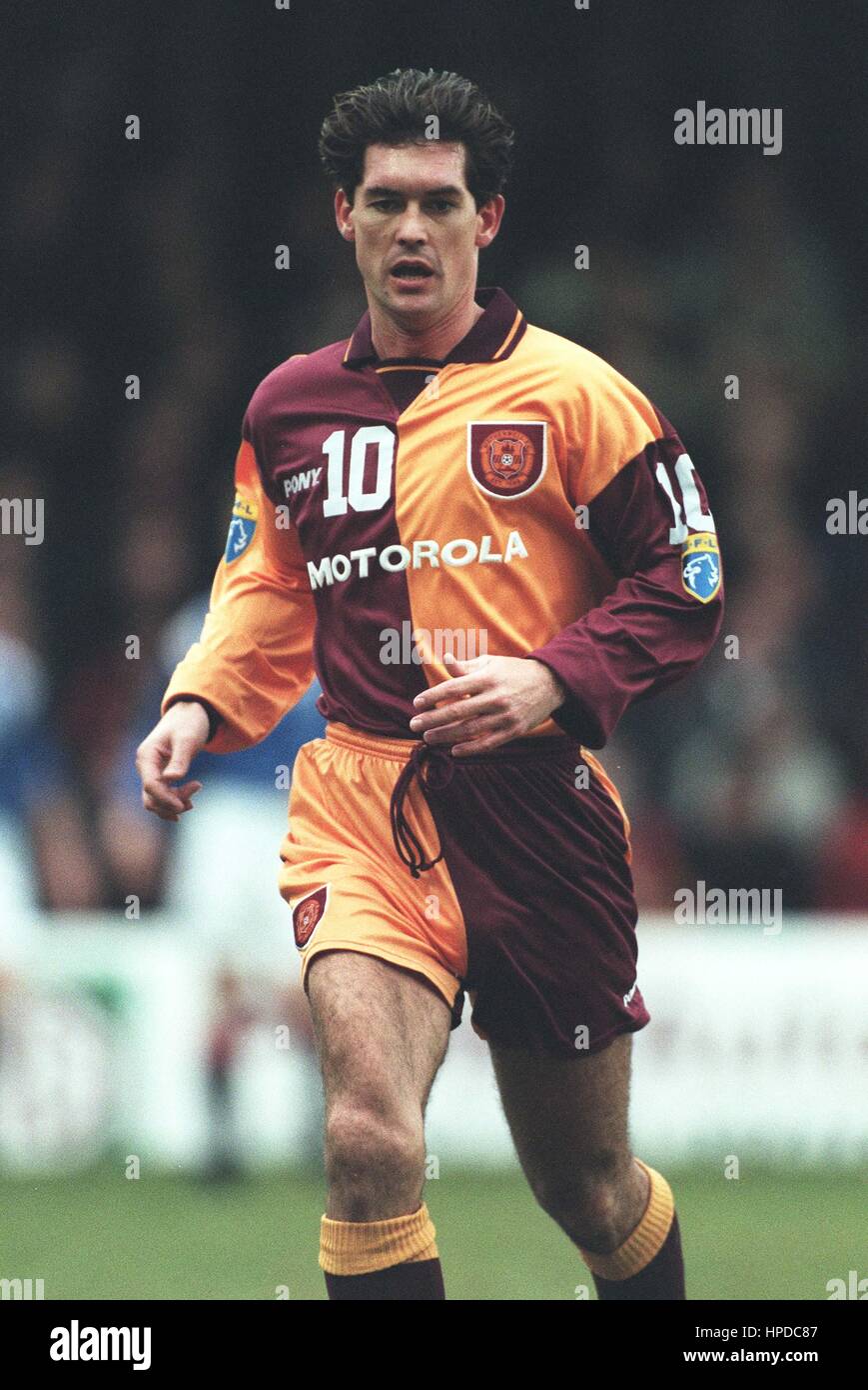WILLIE FALCONER MOTHERWELL FC 29 January 1997 Stock Photo - Alamy