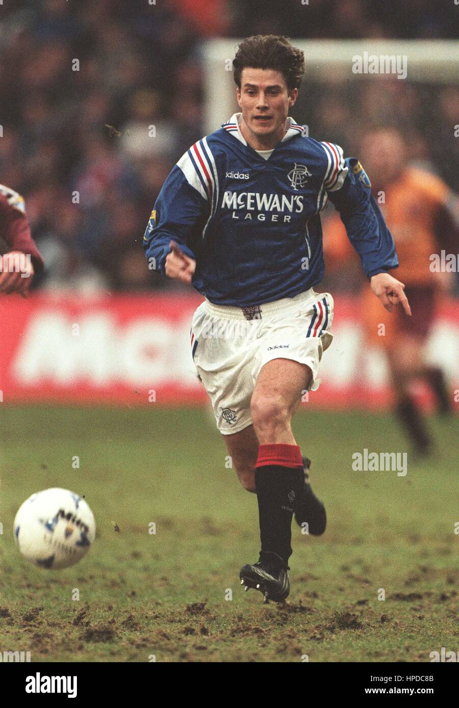 BRIAN LAUDRUP GLASGOW RANGERS FC 29 January 1997 Stock Photo - Alamy