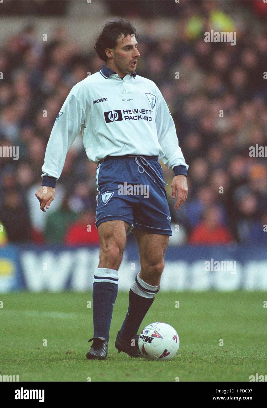 RAMON VEGA TOTTENHAM HOTSPUR FC 29 January 1997 Stock Photo - Alamy