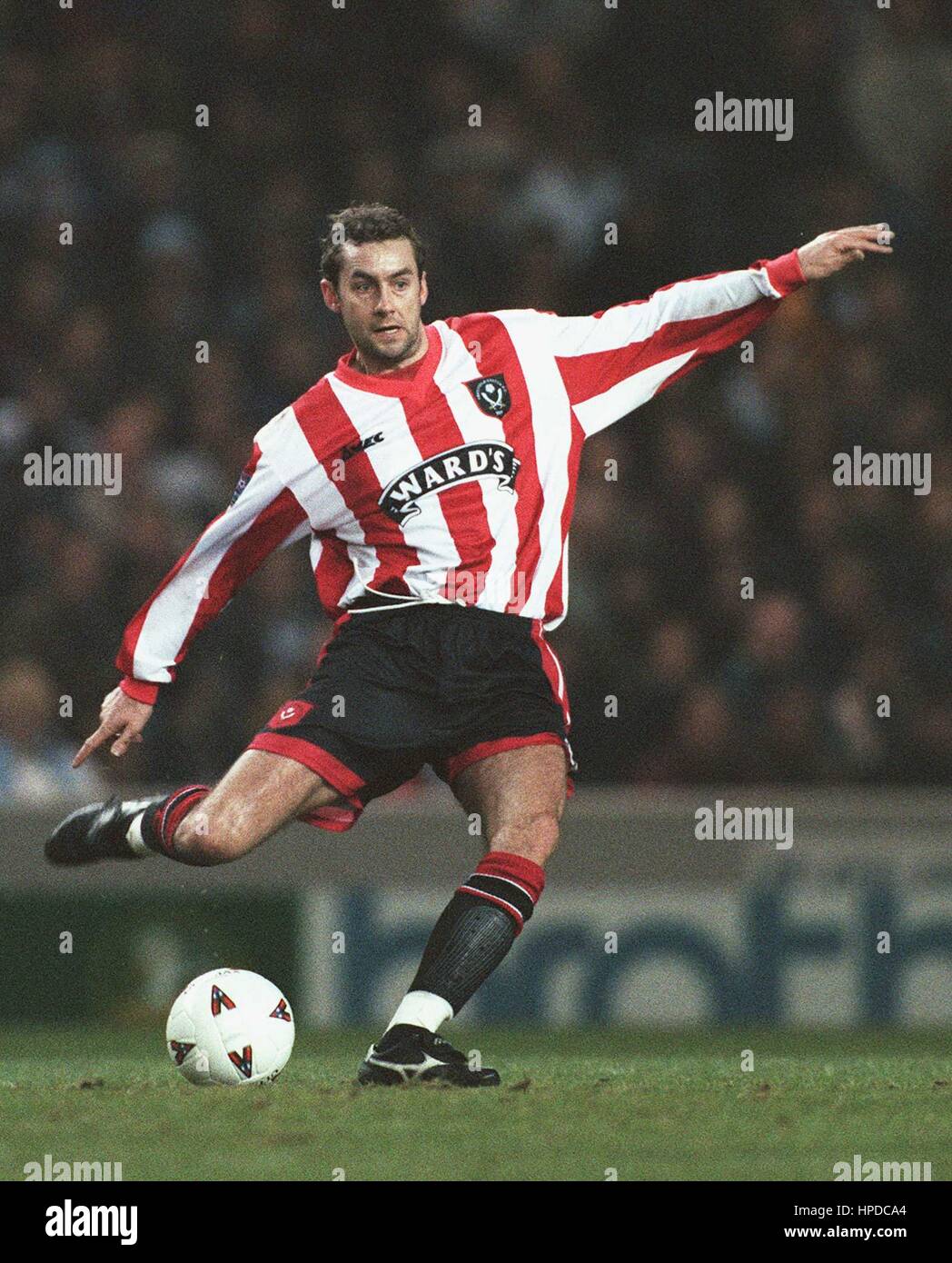 DON HUTCHISON SHEFFIELD UNITED FC 31 January 1997 Stock Photo - Alamy