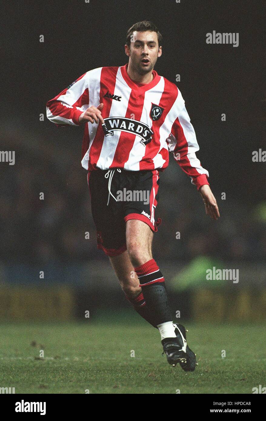 DON HUTCHISON SHEFFIELD UNITED FC 31 January 1997 Stock Photo - Alamy