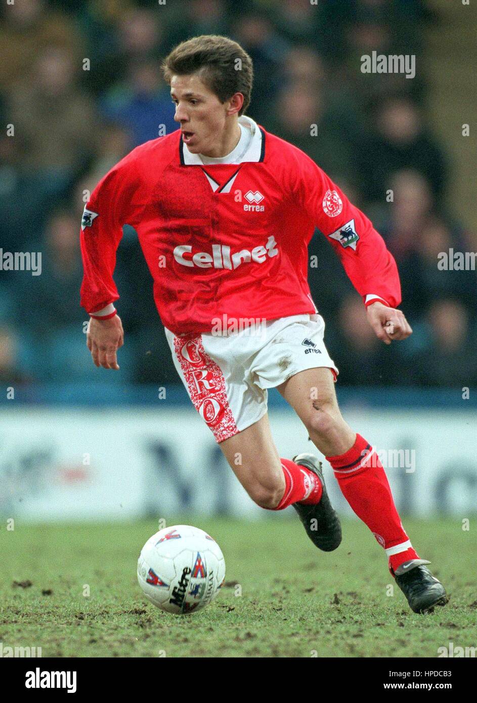 JUNINHO MIDDLESBROUGH FC 04 February 1997 Stock Photo - Alamy