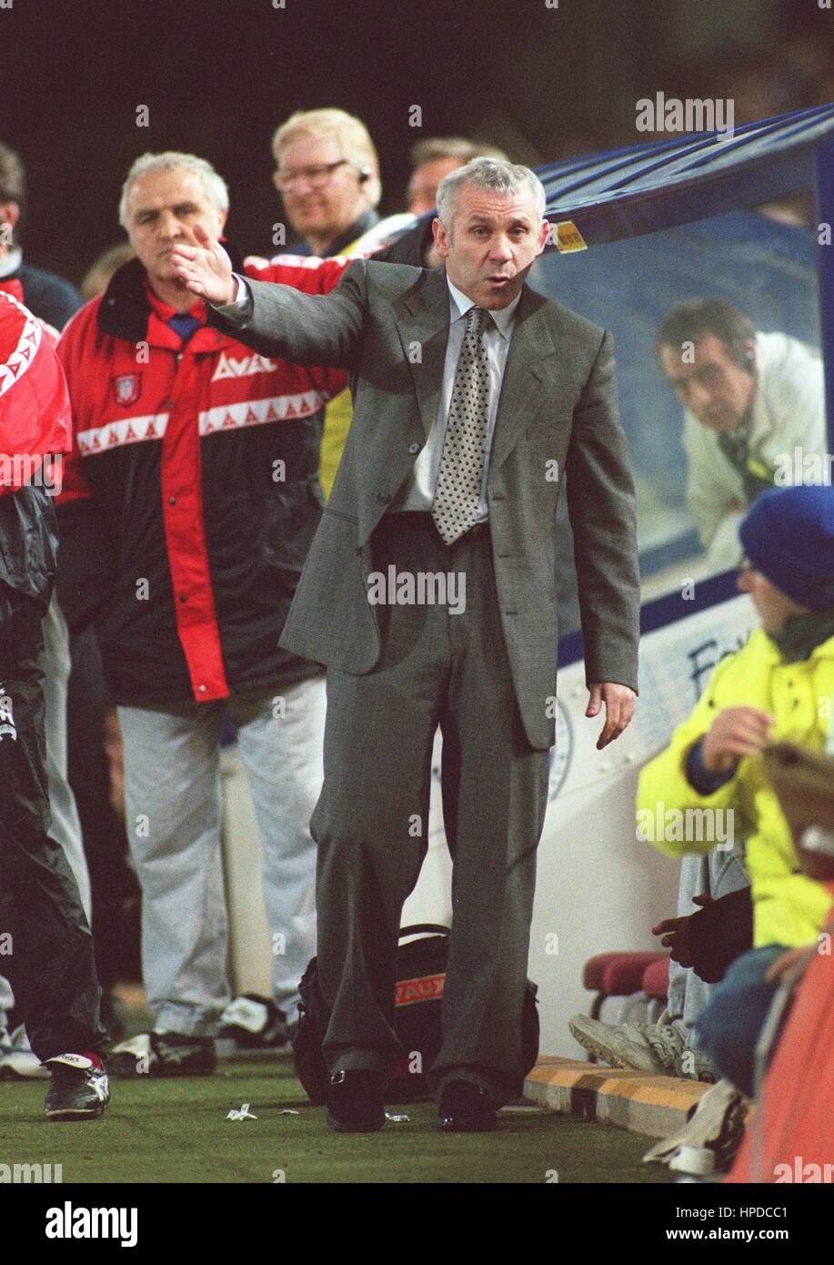 PETER REID SUNDERLAND FC MANAGER 05 February 1997 Stock Photo - Alamy