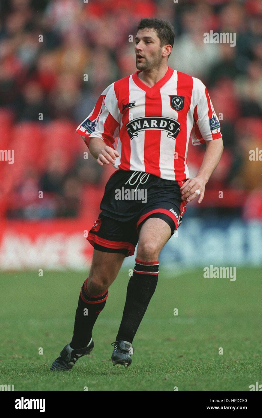 DAVID WHITE SHEFFIELD UNITED FC 11 February 1997 Stock Photo - Alamy
