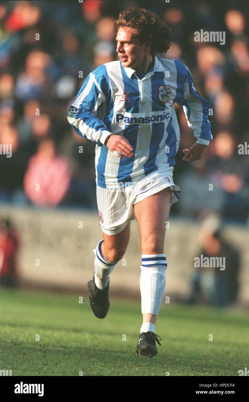 WAYNE BURNETT HUDDERSFIELD TOWN FC 11 February 1997 Stock Photo - Alamy