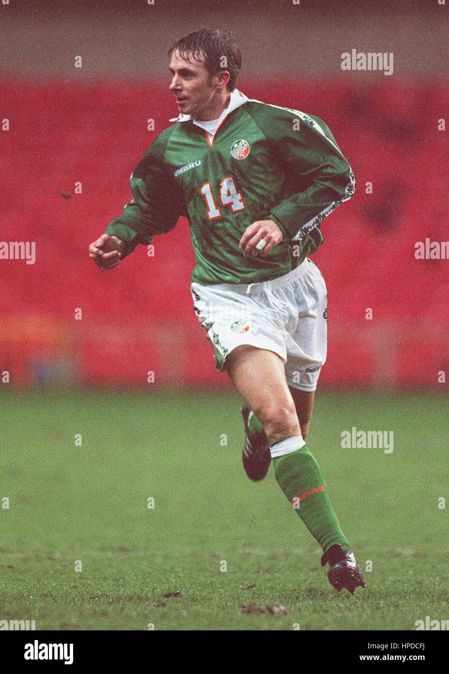 DAVID KELLY EIRE & SUNDERLAND FC 12 February 1997 Stock Photo - Alamy