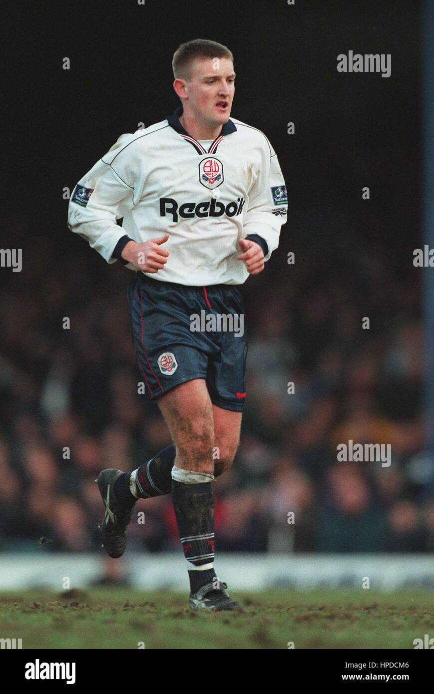 JAMIE POLLOCK BOLTON WANDERERS FC 17 February 1997 Stock Photo - Alamy