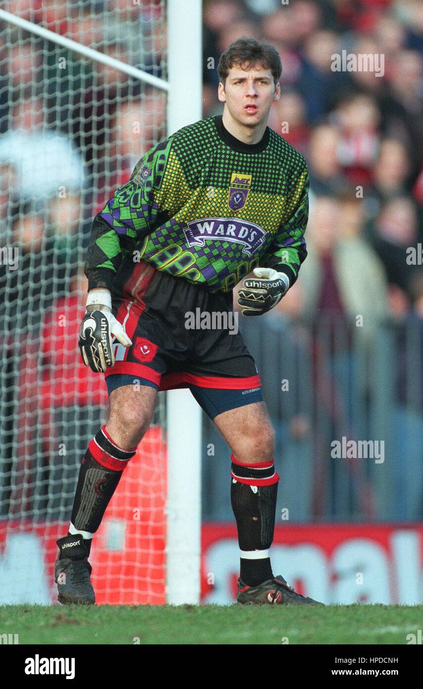 SIMON TRACEY SHEFFIELD UNITED FC 17 February 1997 Stock Photo - Alamy
