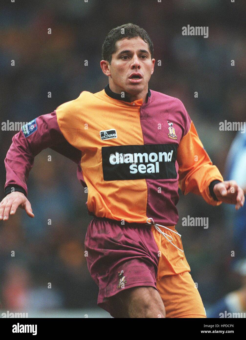 EDINHO BRADFORD CITY FC 18 February 1997 Stock Photo - Alamy