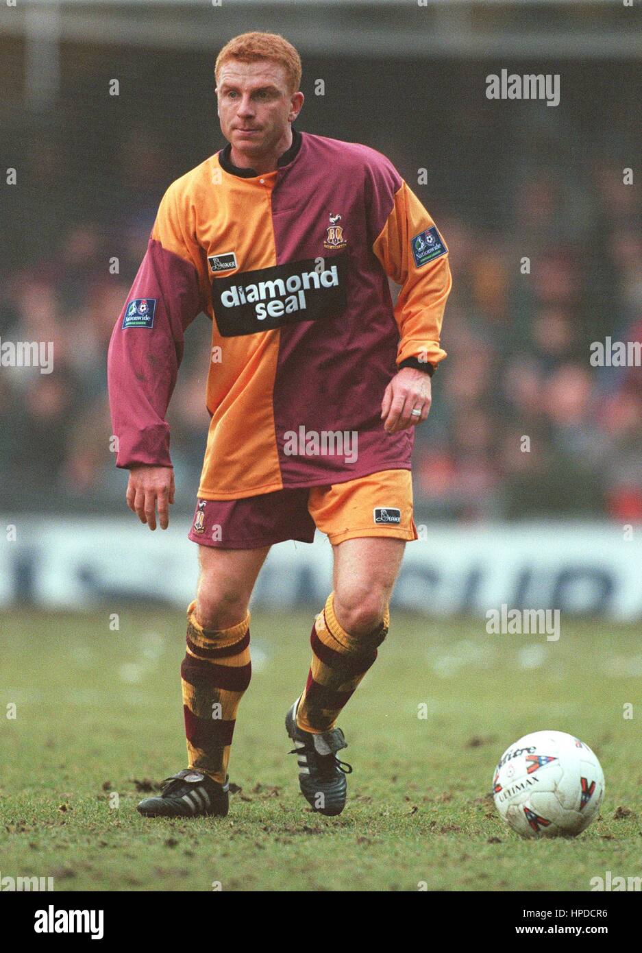 WAYNE JACOBS BRADFORD CITY FC 18 February 1997 Stock Photo - Alamy