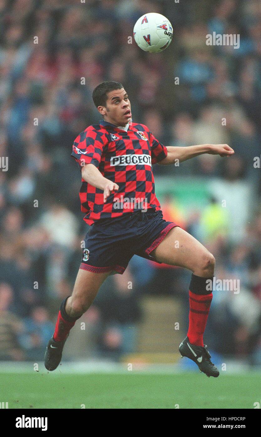 MARCUS HALL COVENTRY CITY FC 18 February 1997 Stock Photo - Alamy