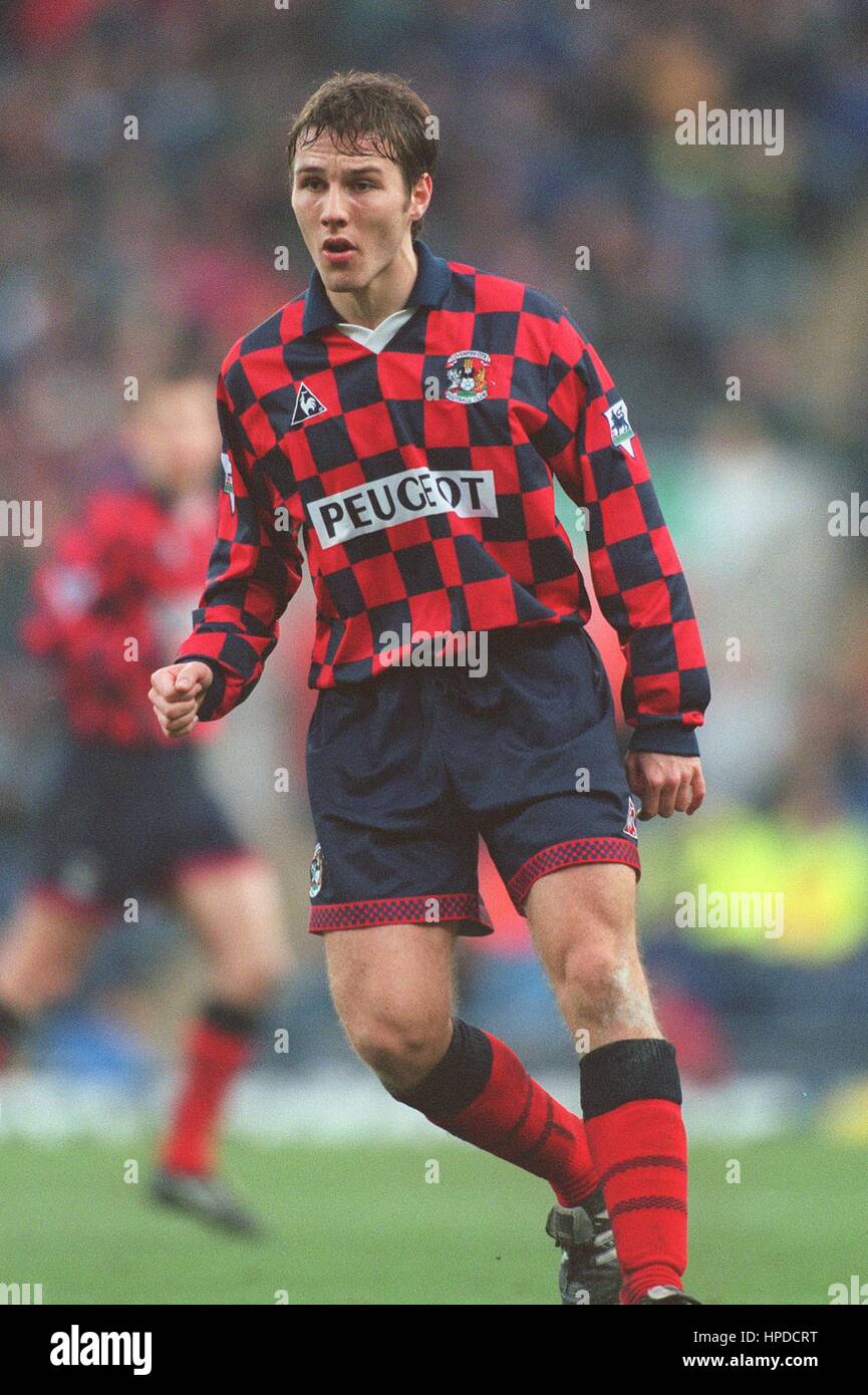 EOIN JESS COVENTRY CITY FC 18 February 1997 Stock Photo - Alamy