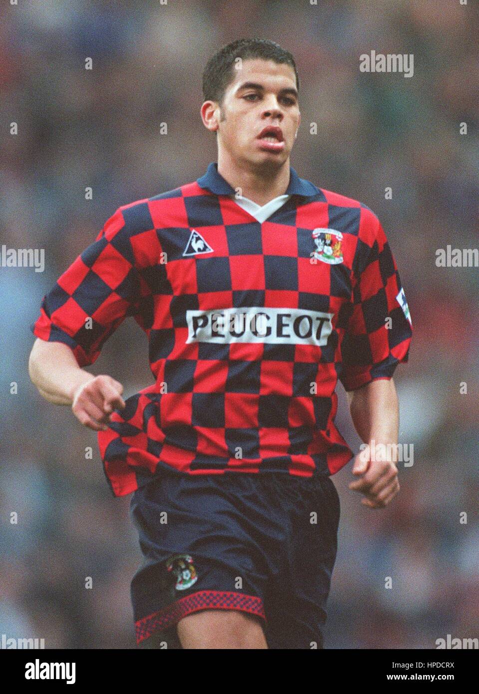 MARCUS HALL COVENTRY CITY FC 18 February 1997 Stock Photo - Alamy