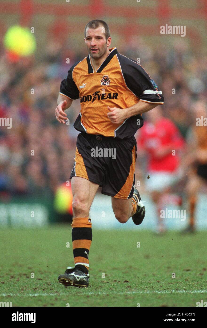 STEVE BULL WOLVERHAMPTON WANDERERS FC 24 February 1997 Stock Photo - Alamy
