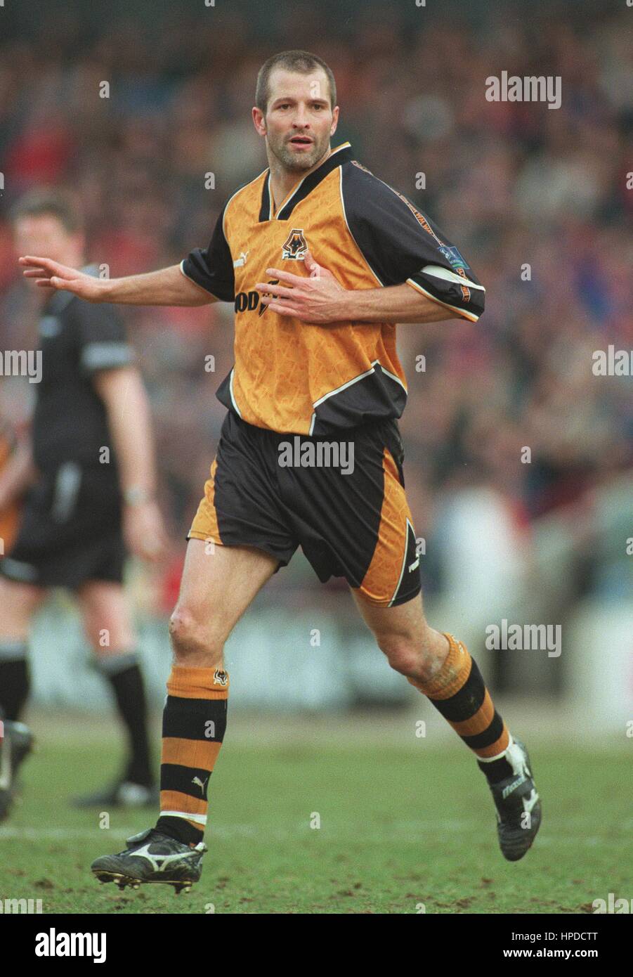 STEVE BULL WOLVERHAMPTON WANDERERS FC 24 February 1997 Stock Photo - Alamy