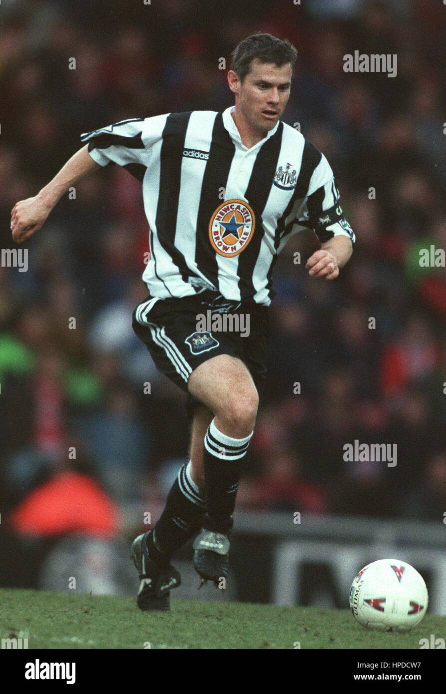ROBERT LEE NEWCASTLE UNITED FC 23 February 1997 Stock Photo - Alamy
