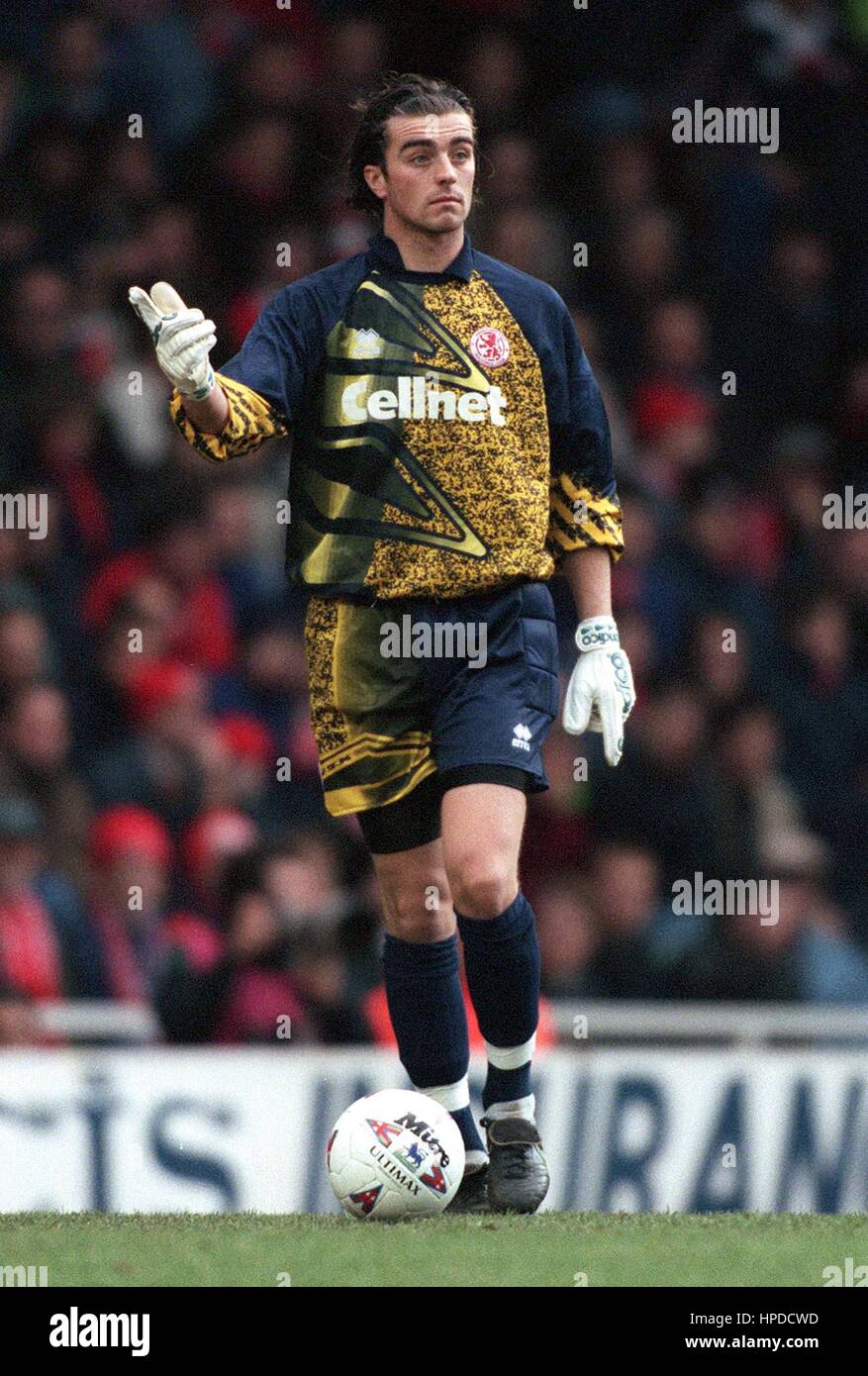 BEN ROBERTS MIDDLESBROUGH FC 25 February 1997 Stock Photo - Alamy