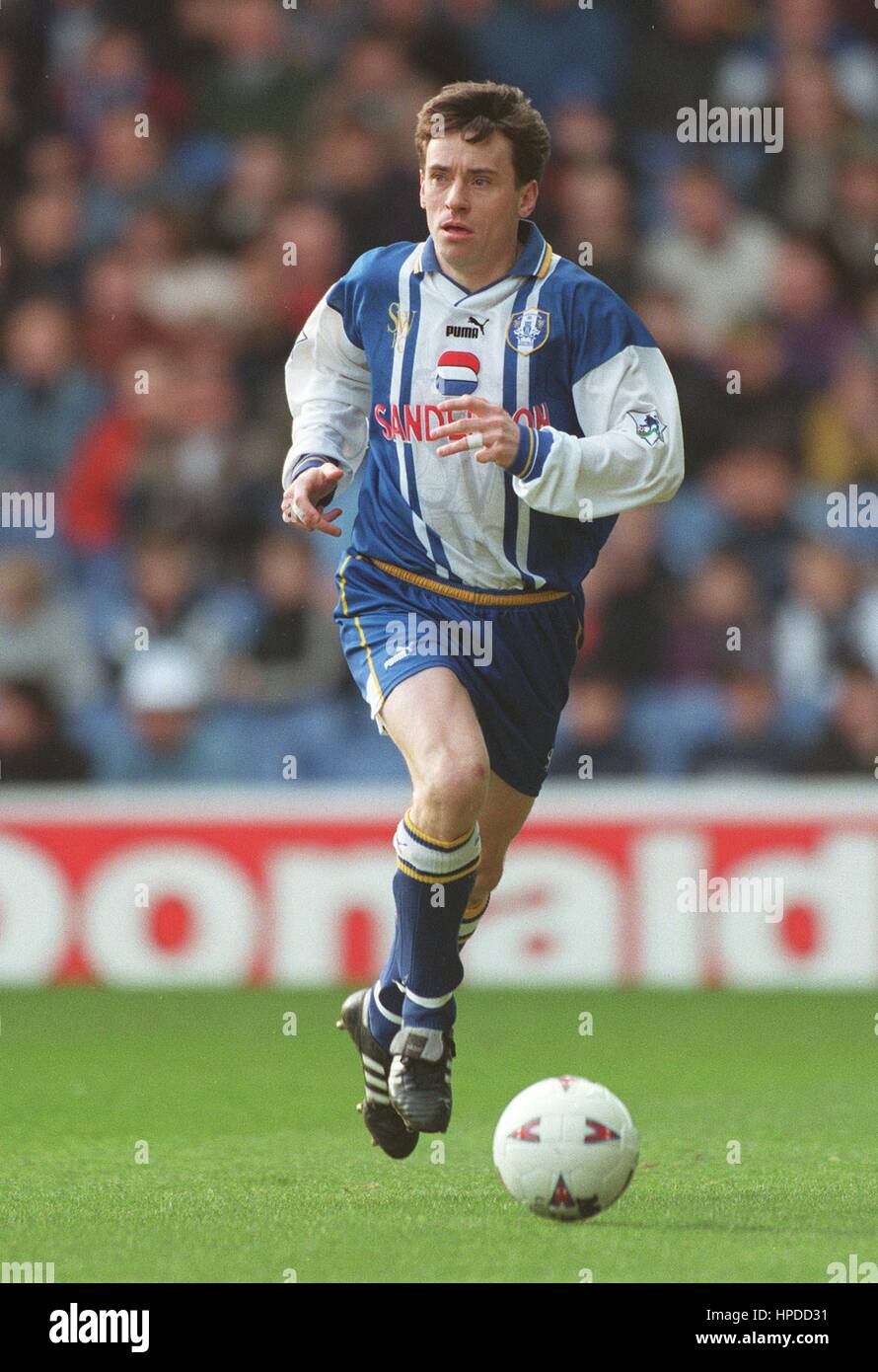 IAN NOLAN SHEFFIELD WEDNESDAY FC 04 March 1997 Stock Photo - Alamy