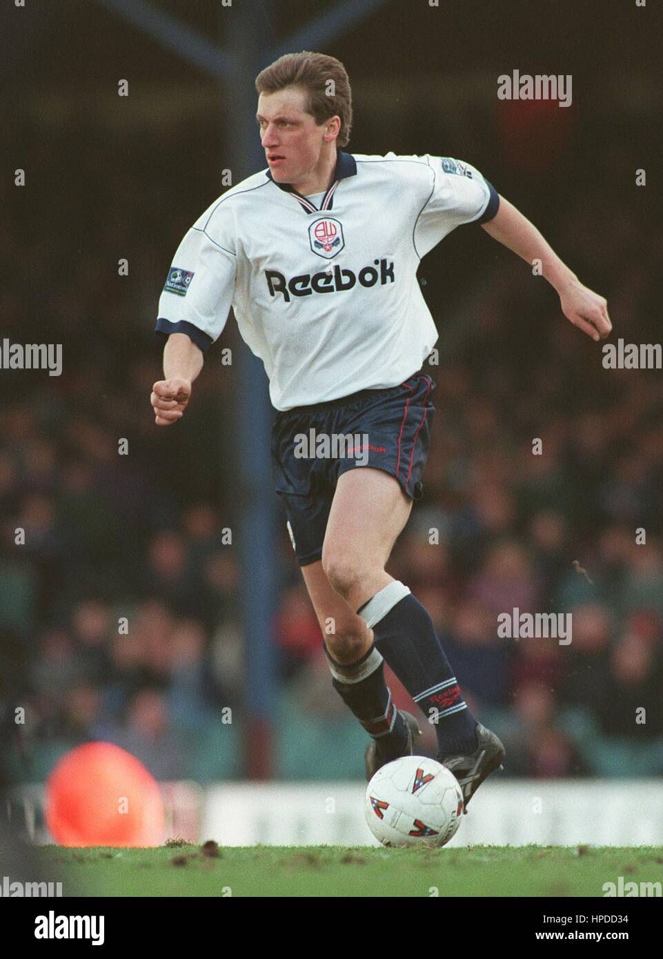 JIMMY PHILLIPS BOLTON WANDERERS FC 02 March 1997 Stock Photo - Alamy