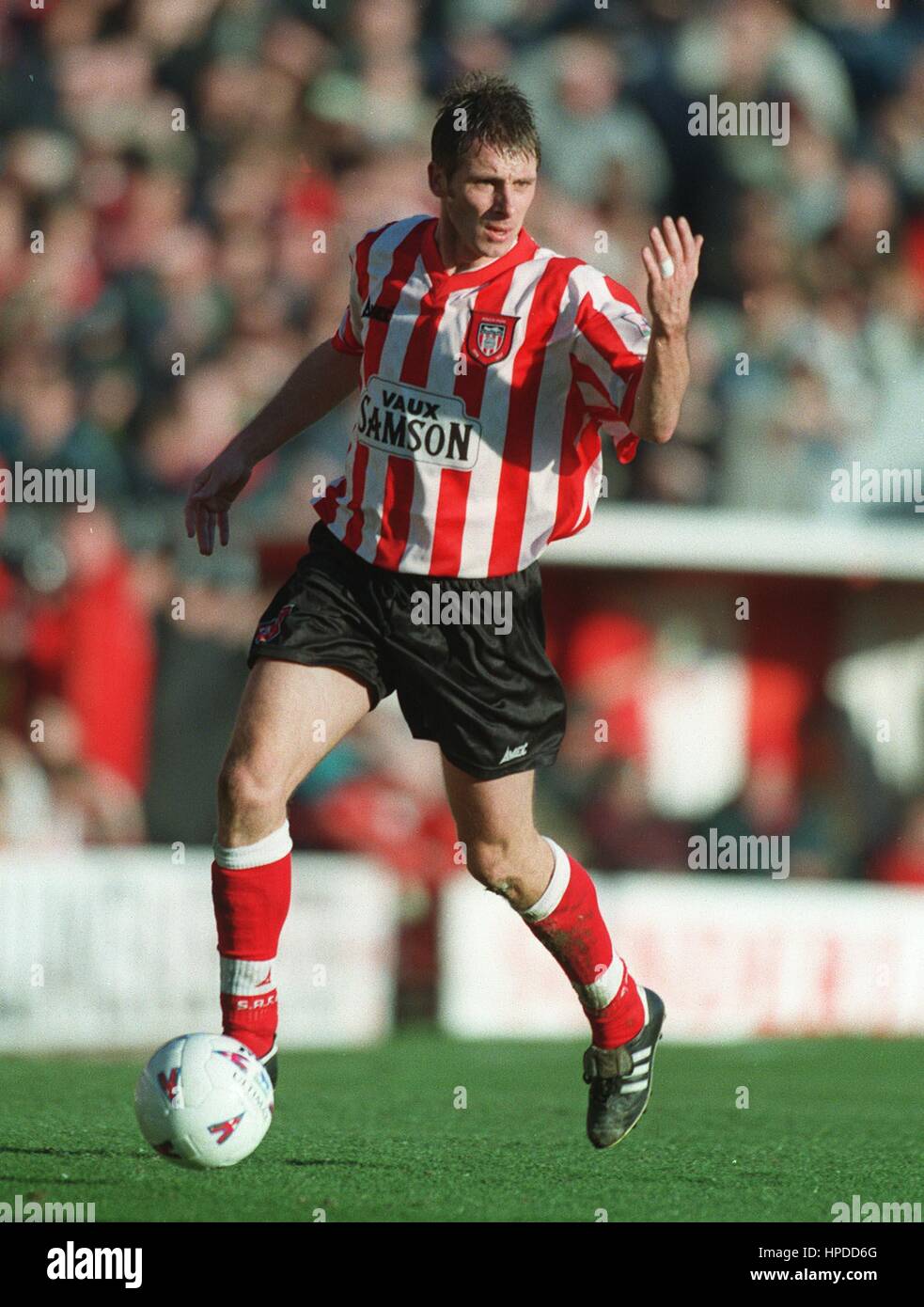 DAVID KELLY SUNDERLAND FC 08 March 1997 Stock Photo - Alamy