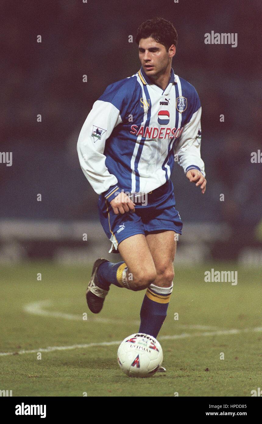 DEJAN STEFANOVIC SHEFFIELD WEDNESDAY FC 12 March 1997 Stock Photo - Alamy