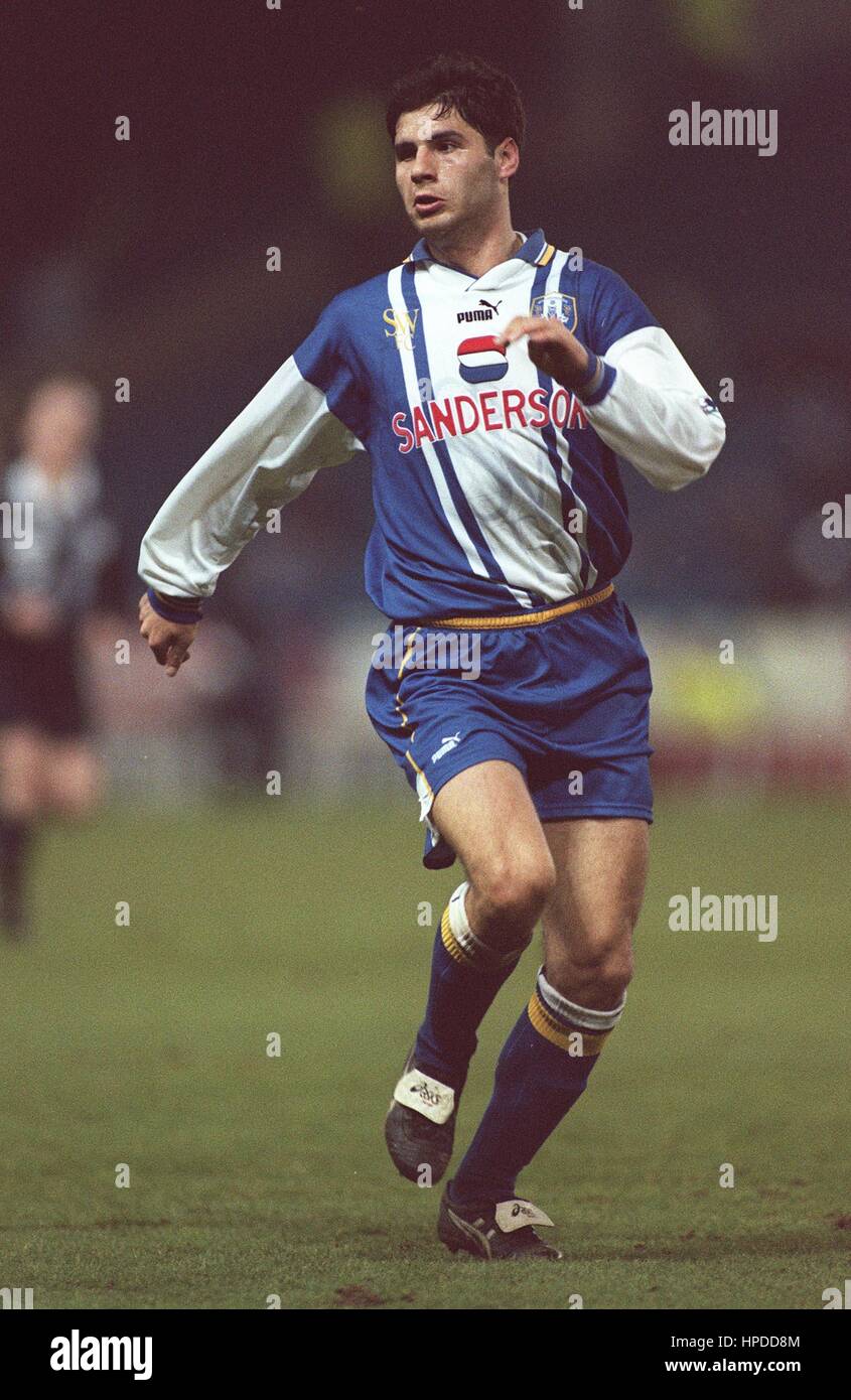 DEJAN STEFANOVIC SHEFFIELD WEDNESDAY FC 12 March 1997 Stock Photo - Alamy