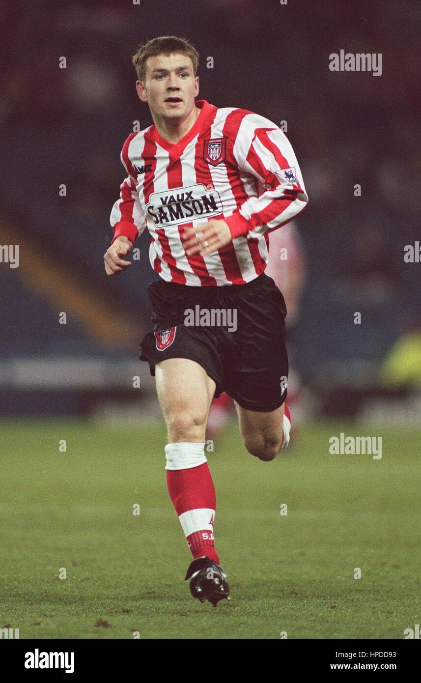 CRAIG RUSSELL SUNDERLAND FC 12 March 1997 Stock Photo - Alamy