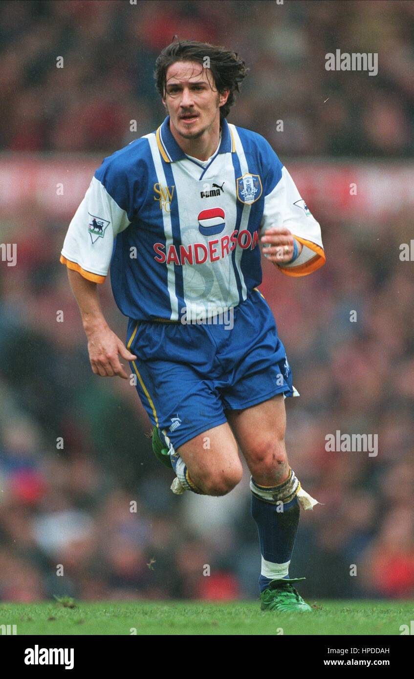 BENITO CARBONE SHEFFIELD WEDNESDAY FC 16 March 1997 Stock Photo - Alamy